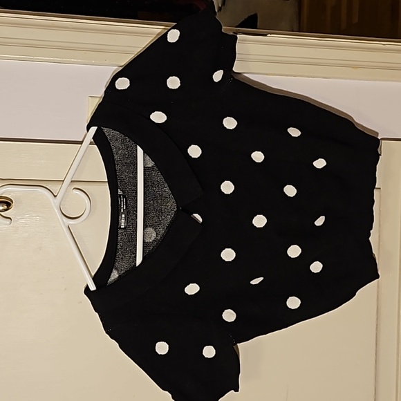 SHEIN | Sweaters | Polka Dot Pinup Sweater L | Poshmark